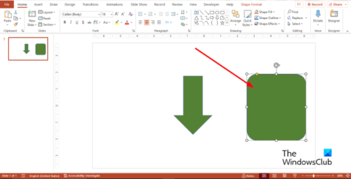 Setting shape colors and text box font as default in PowerPoint