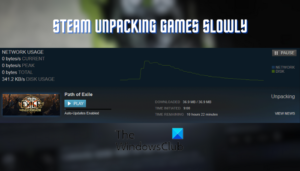 Steam Game unpacking slow? Speed up unpacking!