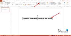 How to create a Scrolling Text in PowerPoint