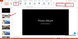 How to make a Photo Slideshow in PowerPoint