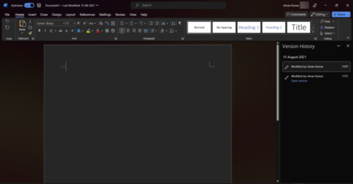 How to Use Version History to restore Office files
