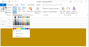 How to Change Theme in Outlook and Customize Outgoing Email