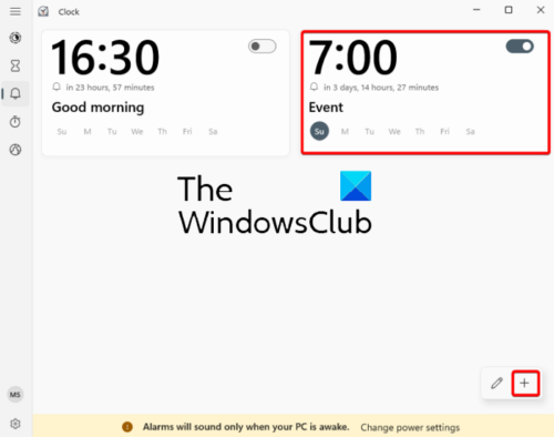 How to Set an Alarm on a Windows 11/10 PC