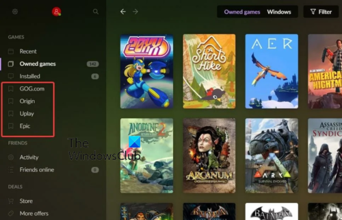 How to connect Steam, Xbox Live, etc. to GOG Galaxy