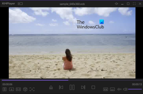 Best free VOB File Player software for Windows 11/10