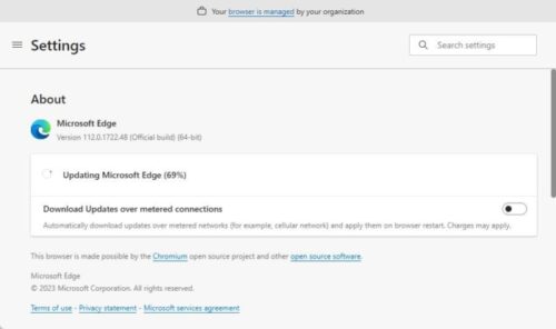 Microsoft Edge not updating in Windows 11
