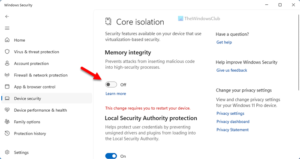 Microsoft Vulnerable Driver Blocklist option grayed out