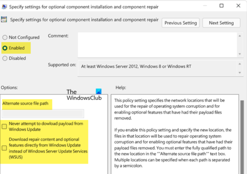 Fix 0x800F0907 .NET Framework installation error