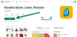How to install Rosetta Stone on Windows PC