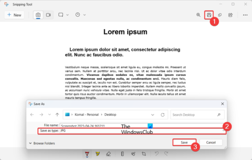How to save a Word document as a JPEG in Windows?