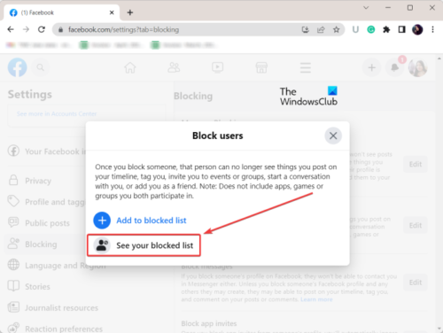 How to check who YOU have blocked on Facebook