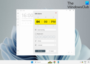 How to Set an Alarm on a Windows 11/10 PC