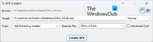 Best free SFX Maker software for Windows 11/10