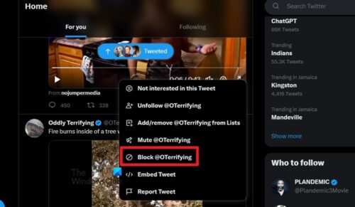 How to Block and Unblock an Account on Twitter