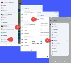 How to change the color of Events in Google Calendar