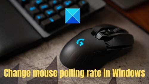 How to change Mouse Polling Rate in Windows 11/10