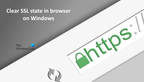 How to clear SSL state in browser on Windows 11?