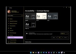 Yellow Border around screen in Windows 11 [Fix]
