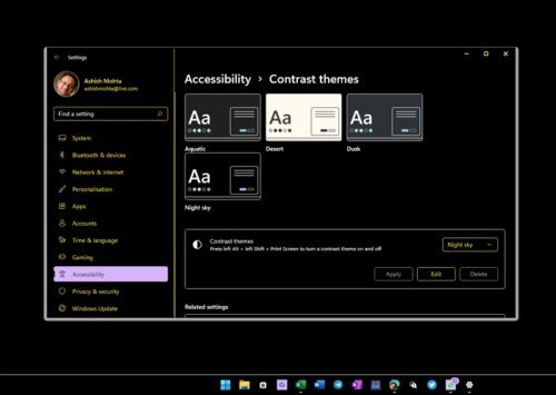 Yellow Border around screen in Windows 11 [Fix]