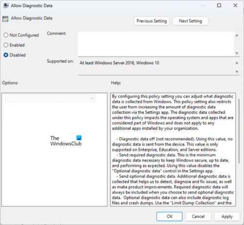 Edge Waiting for browser.events.data.msn.com