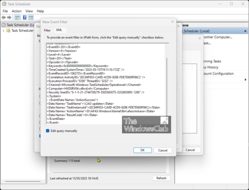 How To Run Scheduled Task When An Event Is Triggered In Windows