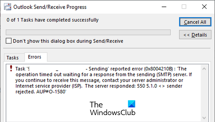 Steps To Fix Sendreceive Error In Ms Outlook Or Outlook Steps To Fix Sendreceive Error In Ms Outlook Or Outlook