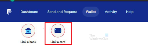 How to add Visa gift card on PayPal