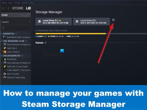 How to manage your games with Steam Storage Manager