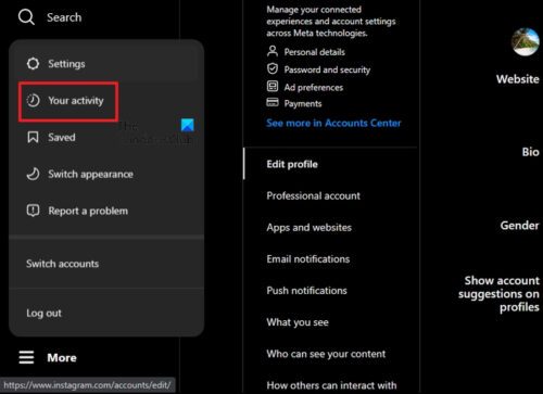 How to see your Activity on Instagram