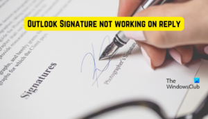 Outlook Signature not working on Reply [Fix]
