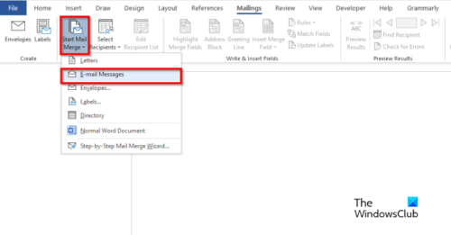 How to Mail Merge from Excel to Outlook