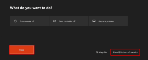 How to turn off Xbox Narrator