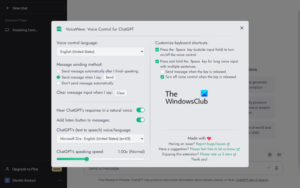 How to control ChatGPT with your voice