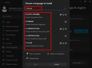 How to type in Chinese on Windows 11/10