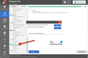 How to clear WhatsApp cache files on PC or Phone