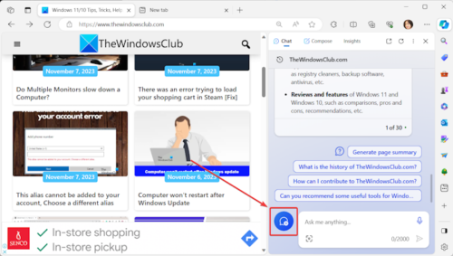 How to use Copilot in Microsoft Edge?