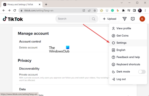 How to delete TikTok account without Phone Number?