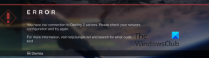 Destiny 2 Error Codes and how to fix them
