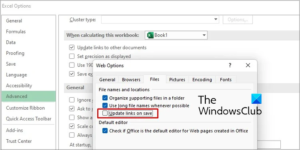Fix Hyperlinks not opening or working in Excel