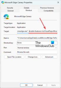 How to enable or disable Mica effect in Edge and Chrome?