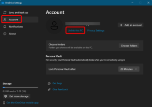Fix 0x8004e4f1, Your OneDrive has not been setup error