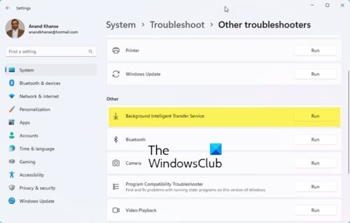0x80004015, BITS service failed to start, Event ID 16392 in Windows