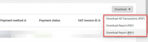 How to get a Receipt from Facebook ads?