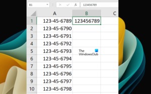 How to remove dashes in Excel