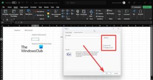 How to insert a Word document in Excel