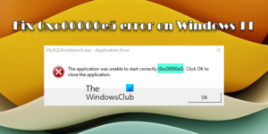 Fix 0xc00000e5 error on Windows 11