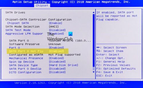 Internal SATA drives show up as Removable Media in Windows