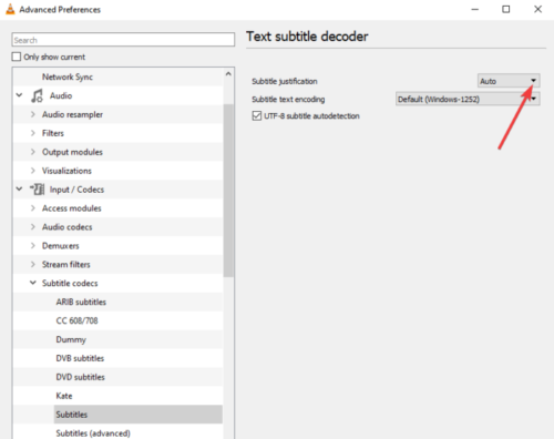 How to change Subtitles position in VLC on PC