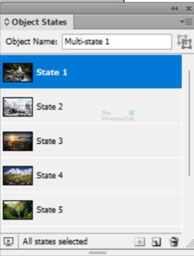 How to create interactive buttons in InDesign