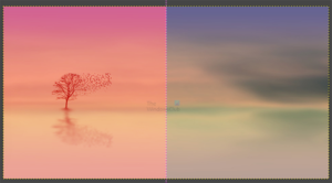 How to do Retro or Vintage photo effect in GIMP